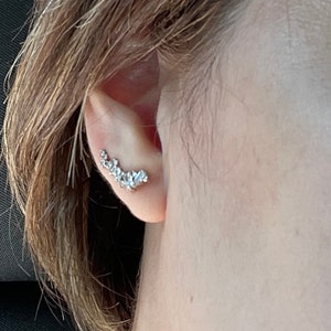 Minimalist Star Ear Cuff Stardust Ear Cuffs No Piercing | Etsy