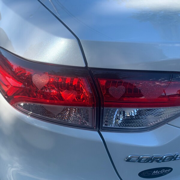 18 Assorted Whole Hearts Headlight Taillight Decals 2 Sticker Sheets ...