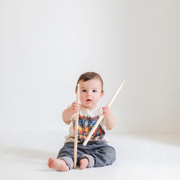 Band Baby Tee, Band Baby Tshirt, Baby Band Tee, Classic Rock Baby, Baby ...