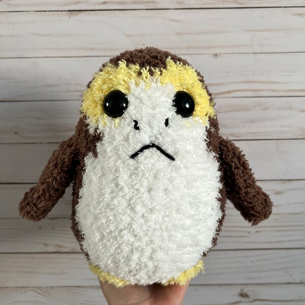 Crochet Pattern Porg , Pdf File - Etsy