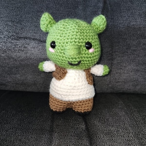 Crochet Pattern Ogre jumbo, Amigurumi Tutorial in English, PDF Download ...