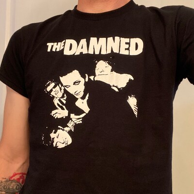Tshirt the Damned Goth Gothic Deathrock Punk Rock - Etsy