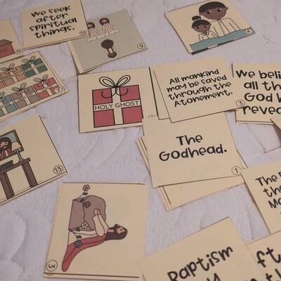 Book of Mormon 2024 Primary Bulletin Board Prints // LDS Primary 2024 ...