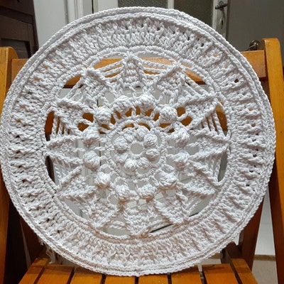 Crochet Pattern BIG MANDALA by Atergcrochet - Etsy