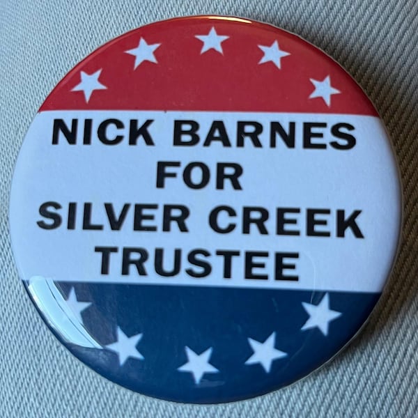 Custom Campaign Buttons - 1.25" or 2.25" Pinback Buttons; VOTE ...