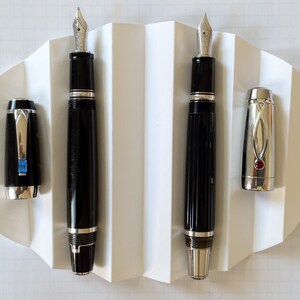 Hero 200E 14K Solid Gold Nib Fountain Pen Gold / Black Trim | Etsy