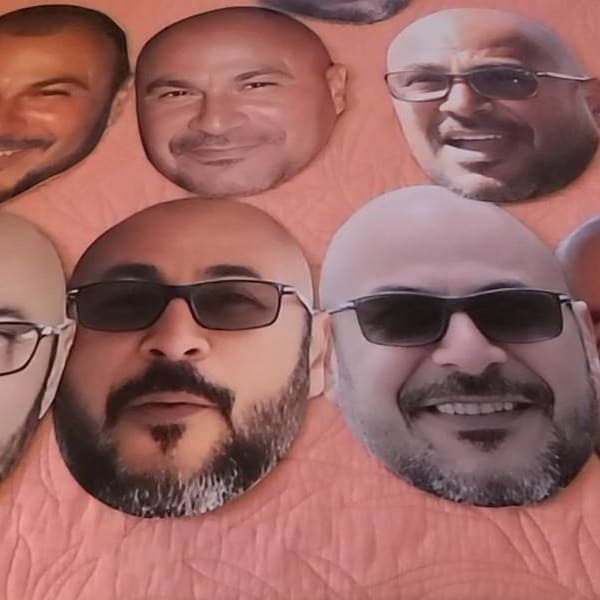 Custom Big Head Cutout Prop - Personalized Face on a Stick for Birthday ...