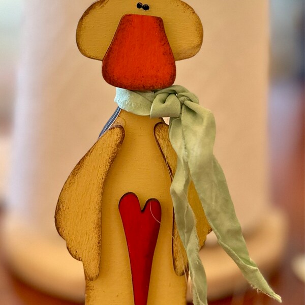 Primitive Quackers Duck 1/2 Thick DIY Duck Kit Whimsical Holiday Easter ...