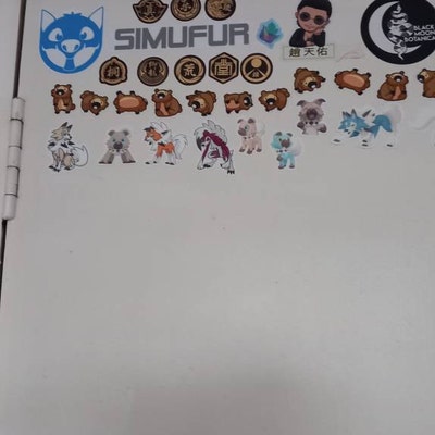 Gengar Sticker Set - Etsy