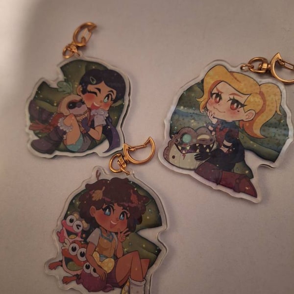 Alien Invader Zim Gir Tamagotchi Keychain - Etsy