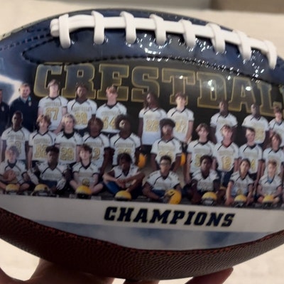 Custom Photo Football Playmaker Design Great for Senior Night, Coach ...