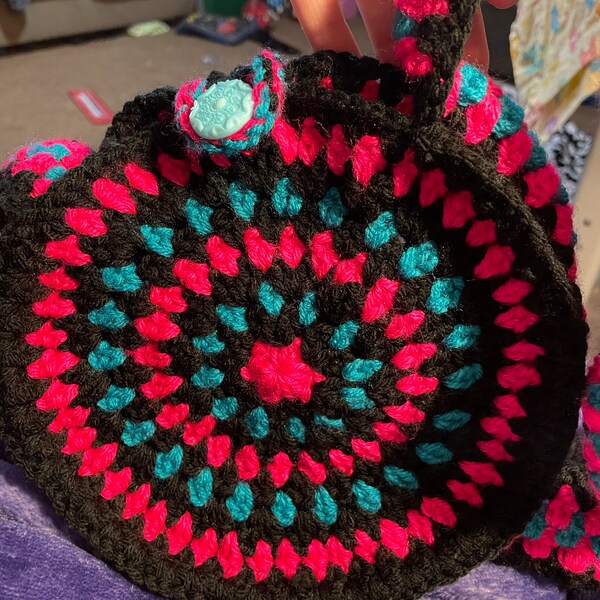 Sally's Patchwork Heart Crochet Baby Blanket Pattern NBC Inspired Jack ...