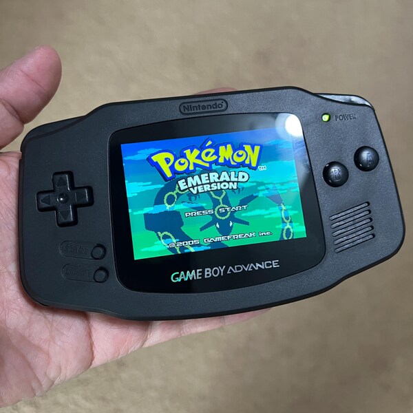 Clear Purple Nintendo Game Boy Advance Gba SP IPS MOD Adjustable ...