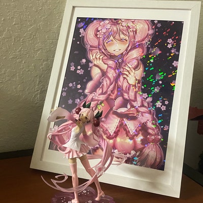 Chobits Chii Cute Kawaii Anime Square Poster Print Artwork Hanged Wall ...