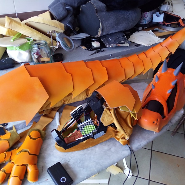 Snake Head Pattern for EVA Foam - Downloadable File Only! Pictures Are ...