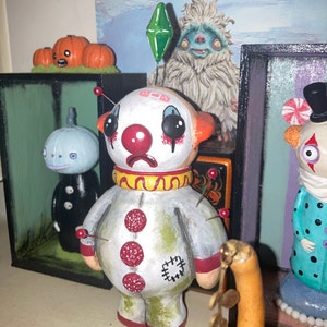 Poltergeist Clown Buddie Figurine Voodoo Doll - Etsy
