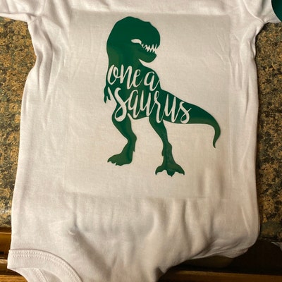 One A Saurus Svg File DXF Silhouette Print Vinyl Cricut Cutting SVG T ...