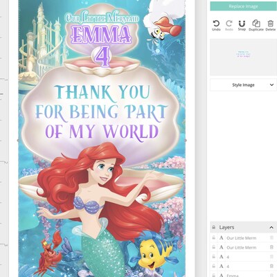 Little Mermaid Ariel Welcome Sign, Little Mermaid Ariel Welcome Board ...