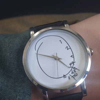 Scrambled Time Wristwatch Will Graham Disturbed Clock - Etsy UK