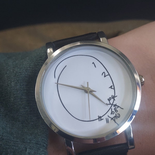 Scrambled Time Wristwatch - Will Graham - Disturbed Clock - Etsy UK