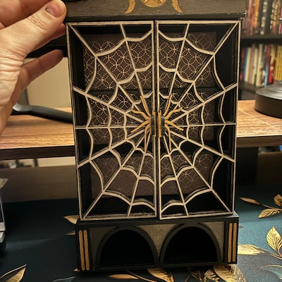 Book Nook DIY Kit Gothic Crypt Book Nook DIY Kit Cemetary Book Nook DIY ...