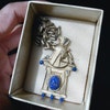 Vintage Pegasus and Moon Goddess Tanit Carthaginian Silver Coin Pendant ...
