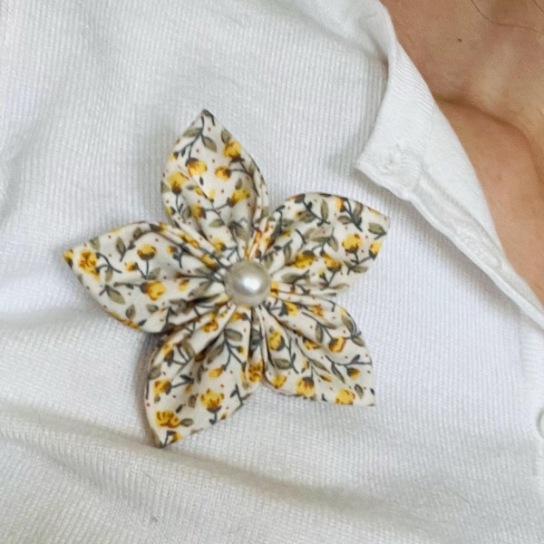 Memory Flower - Handmade Keepsake - Made Using Loved Ones Clothing - Etsy