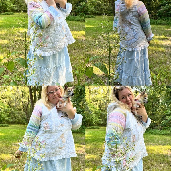 CUSTOM ORDER Made Just for You Earth Goddess Plus Size Hippie Dress ...