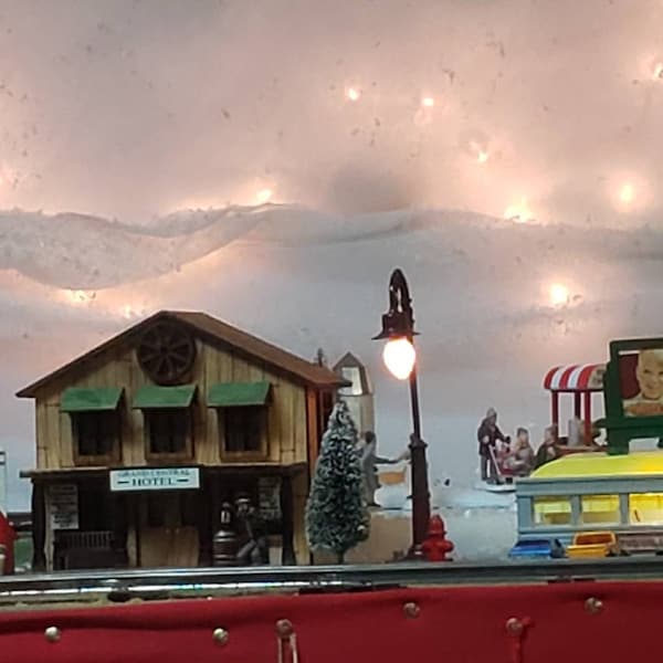 O Scale Grand Central Hotel, Deadwood, Old West Miniature Rustic ...