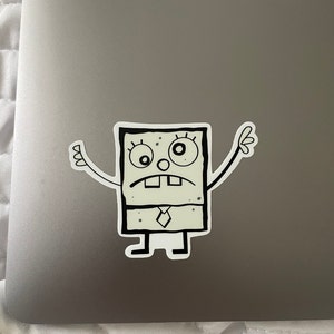 Spongebob Pretty Patties Vinyl Sticker Nickelodeon Spongebob - Etsy