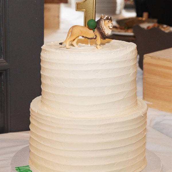 Lion Cake Topper/safari Party Cake/safari Animal Cake Toppers/party ...