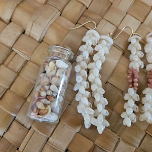 100% Genuine Ni'ihau Shell Lei Jewelry, 5-strand Pikake Lei, Graduated ...
