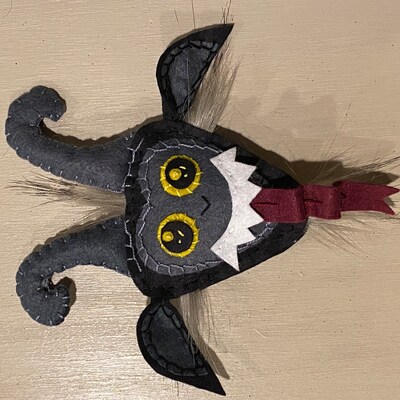 MAGPIE a PDF Pattern for a Hand Embroidered Felt Plush - Etsy