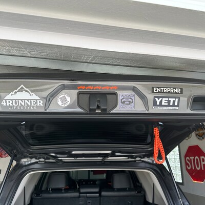 4runner Side Window Decals. Sunflower Design. Available for 1st, 2nd ...