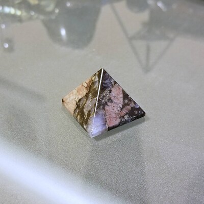 RHYOLITE Natural Medium Gemstone Crystal Pyramid 27-30mm - Etsy
