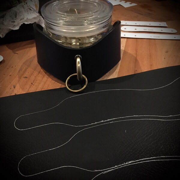 Patterns for Leather Choker Necklace - PDF Leather Pattern - Etsy