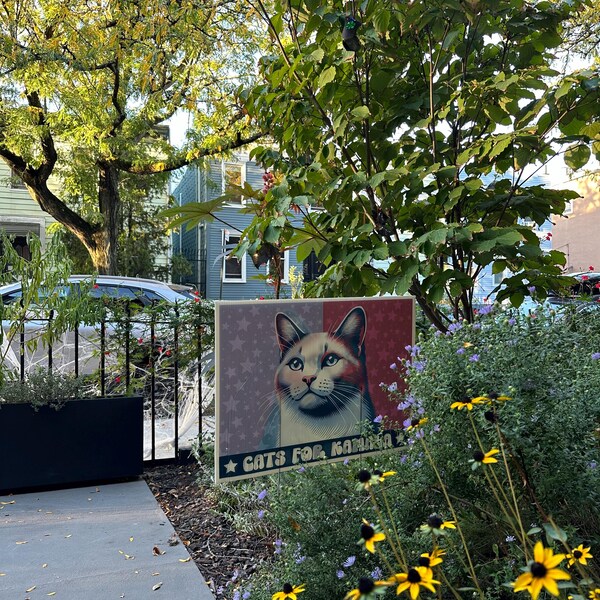 Dogs for Kamala Yard Sign, Dog Moms for Harris Sign, Dog Dads for ...