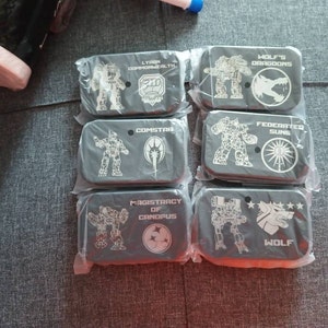 Battletech Movement Dice With Collector Tin ... Track - Etsy Canada