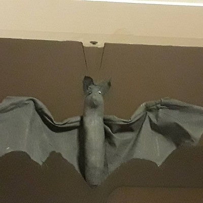 Primitive Halloween Bat Decoration Spooky Scary Bat Halloween Home ...