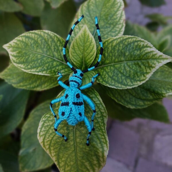 Crochet Beetles Pattern Micro Realistic Insects Amigurumi: Make Your ...