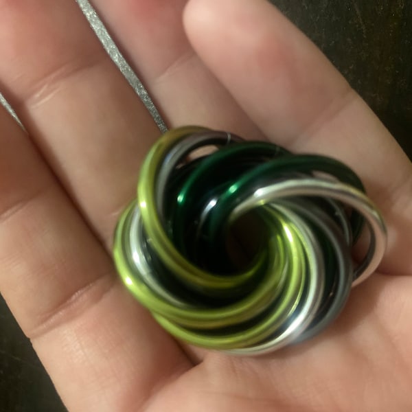 Spinning Planet Fidget Necklace / Stim Toy Saturn, Neptune, Jupiter ...