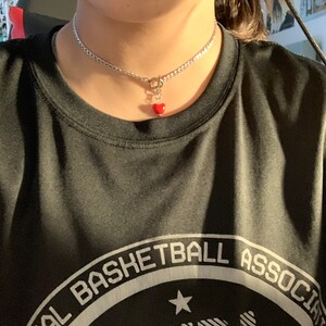 Stray Kids Hyunjin Oddinary Maniac Inspired Heart Chain Necklace Choker ...