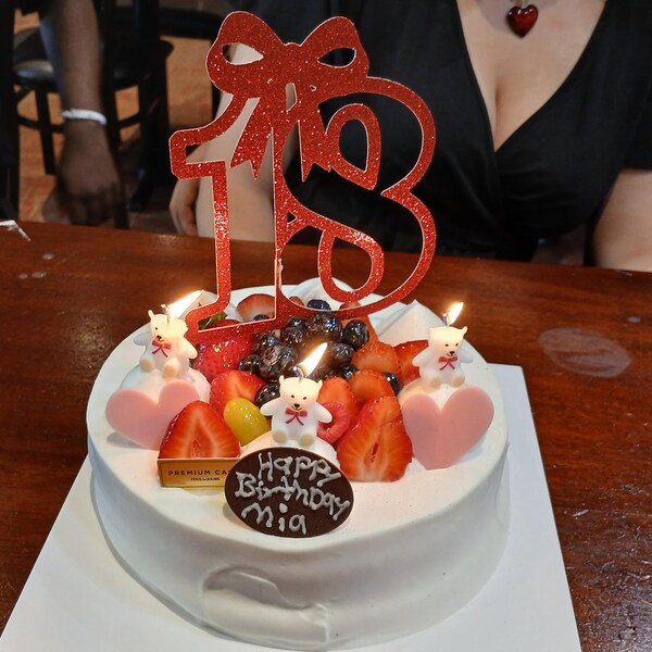 12th Birthday Cake Topper Girl. Fancy Bow Sweet Twelve Birthday ...