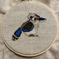 Red Robin Cross Stitch Pattern PDF Cute Bird Counted Cross - Etsy Canada