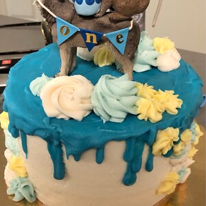 First Birthday Wolf Cake Topper Smash Cake Topper Party - Etsy