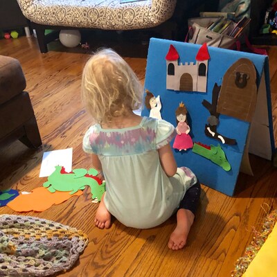 Turkey Wore His Rainbow Feathers Felt Board Story Felt Turkey ...