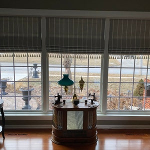 Beautiful Custom Roman Shade French Door Shades You Provide - Etsy