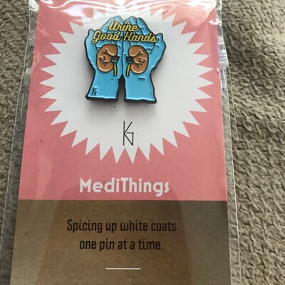 Urine Good Hands Kidney Transplant Pin Urology/ Kidney Failure ...