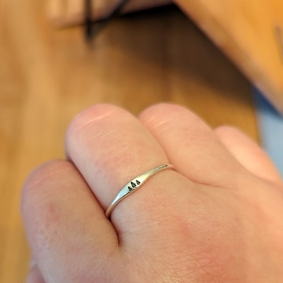 925 Silver World Map Ring - Etsy