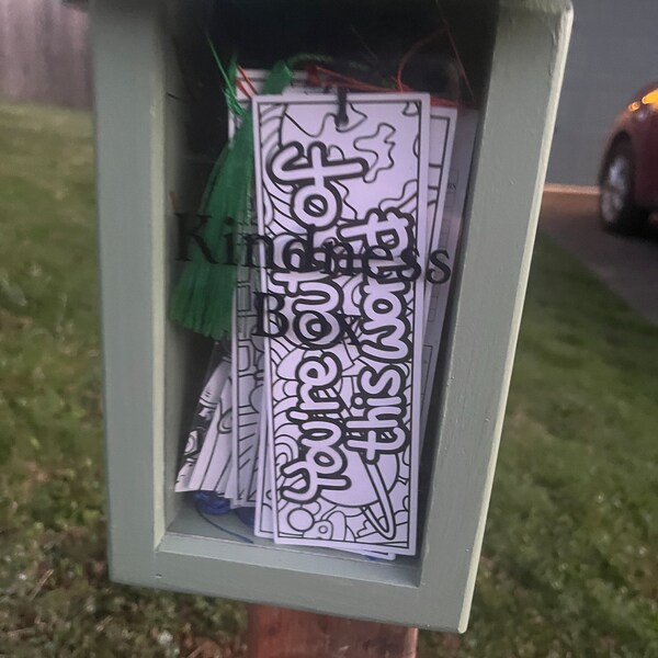 Kindness Box for Little Libraries - Etsy